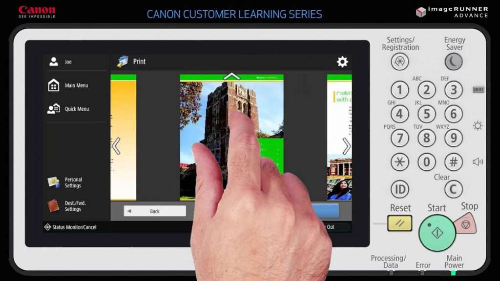 Canon imageFORCE 8105 | CPC - Copier Price Configurator